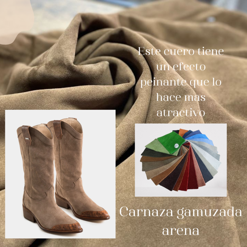 CUERO CARNAZA GAMUZADA - Cueros Milenio